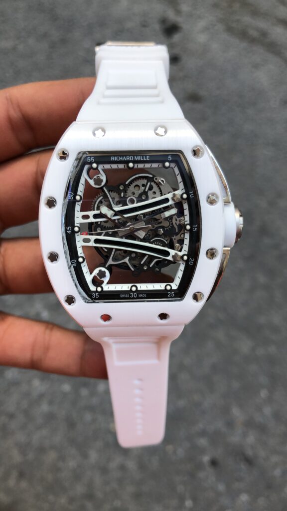 Richard Mille RM061 White Yohan Blake Beyaz Kasa