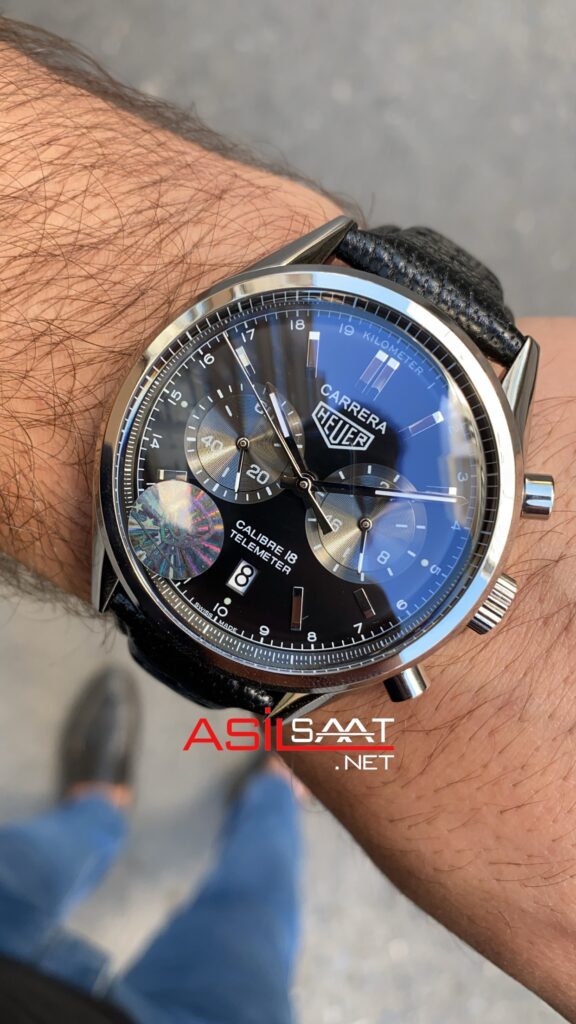 TAG Heuer Carrera Telemeter Calibre 18 Siyah