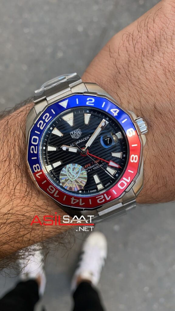 TAG Heuer Aquaracer Calibre 7 GMT Pepsi WAY201F