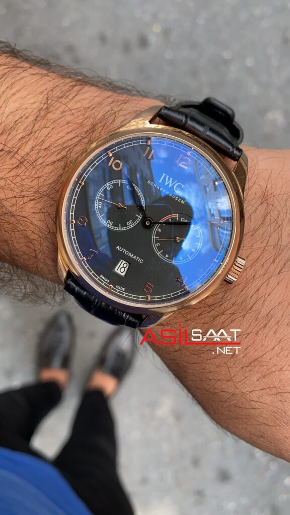 Iwc Portuguese Dragon Year IW500125 Rose Siyah