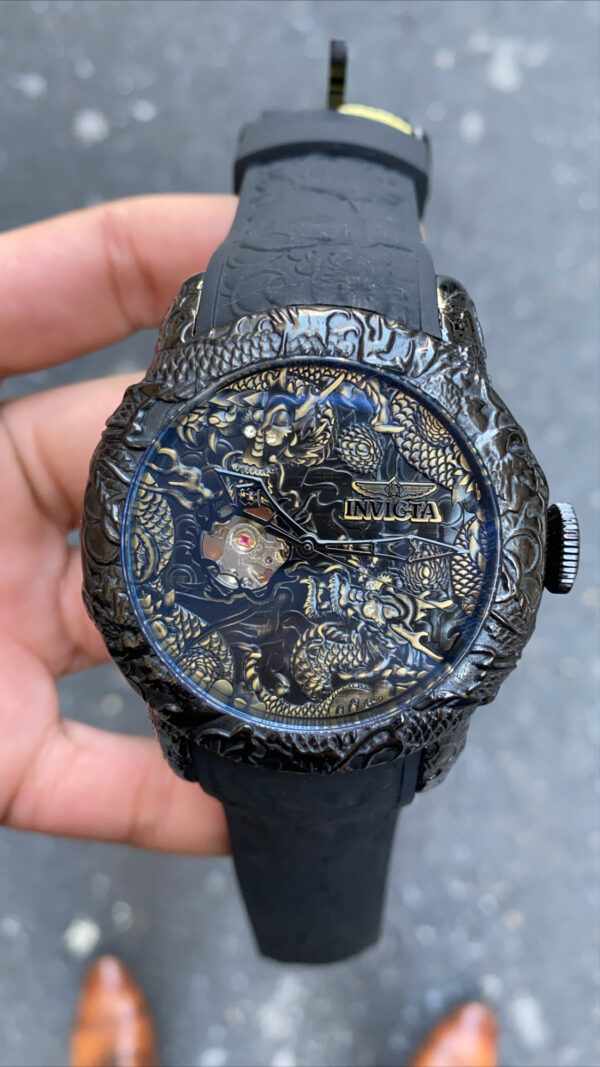 Invicta S1 Rally Empire Dragon PVD Black 25081