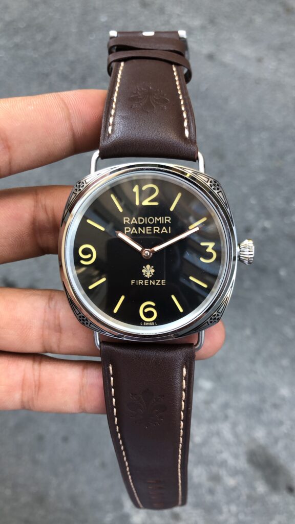 Panerai Radiomir Firenze PAM 672 İşlemeli Kasa
