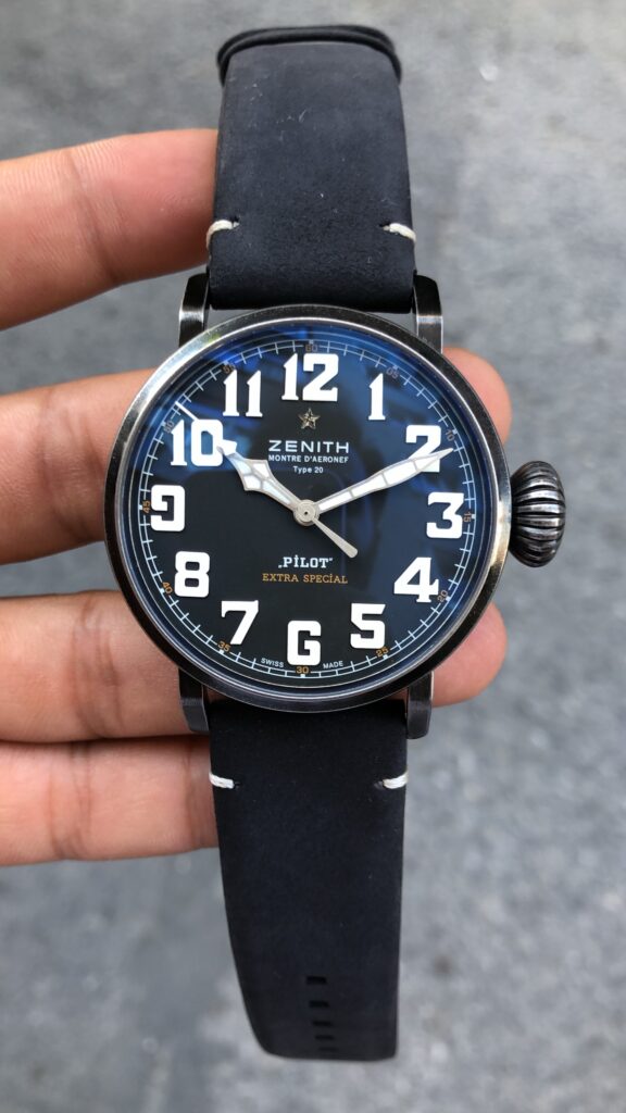 Zenith Pilot Type 20 Extra Special PVD Siyah